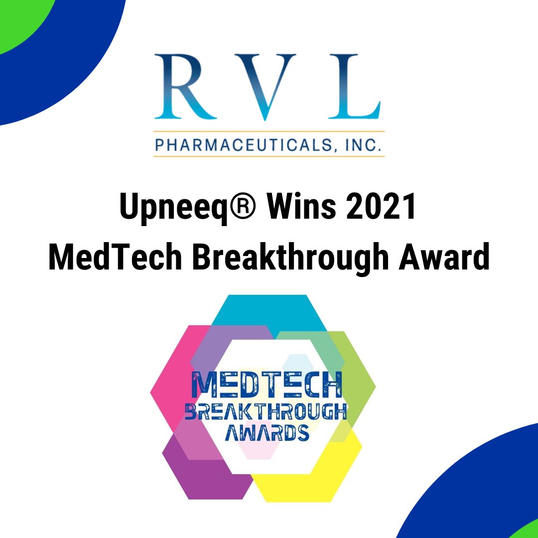 RVL Pharmaceuticals on LinkedIn: RVL Pharmaceuticals, Inc. Upneeq® Wins ... RVL Pharmaceuticals on LinkedIn: RVL Pharmaceuticals, Inc. Upneeq® Wins ...