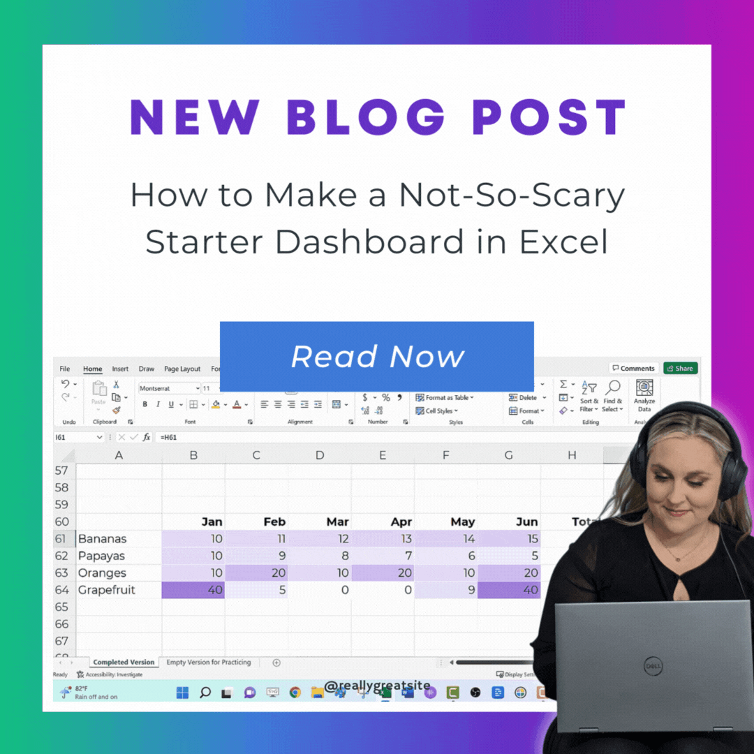Ann K. Emery on LinkedIn: #MSExcel #Dashboards #Eval Ann K. Emery on LinkedIn: #MSExcel #Dashboards #Eval
