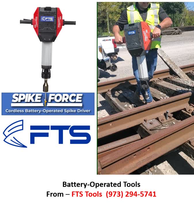 Van Fry on LinkedIn: The FTS Tools new Battery-Operated Spike Driver ... Van Fry on LinkedIn: The FTS Tools new Battery-Operated Spike Driver ...