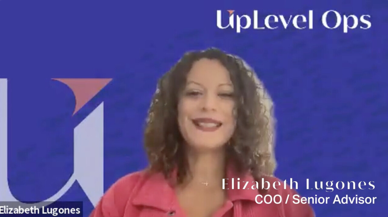 UpLevel Ops on LinkedIn: UpLevel Ops COO & Senior Advisor Liz Lugones ... UpLevel Ops on LinkedIn: UpLevel Ops COO & Senior Advisor Liz Lugones ...