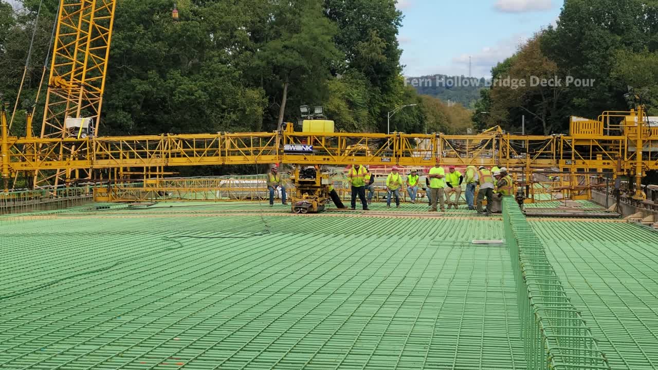 HDR on LinkedIn: Fern Hollow Bridge Replacement Project Deck Pour HDR on LinkedIn: Fern Hollow Bridge Replacement Project Deck Pour