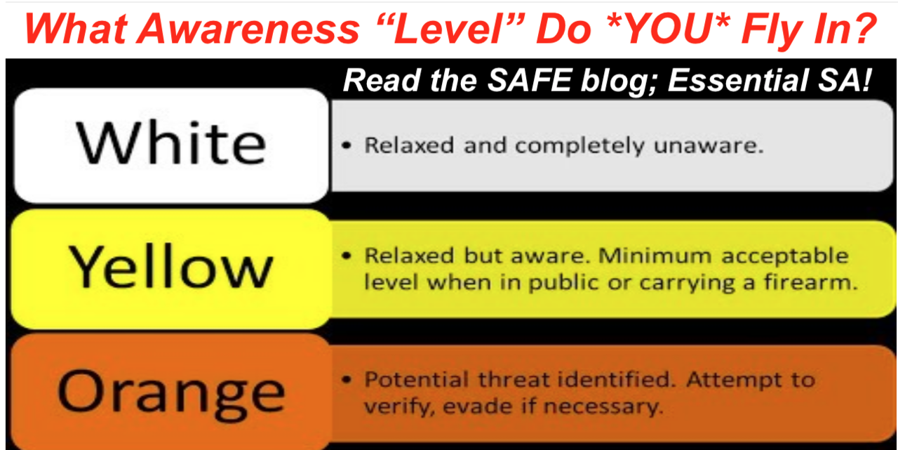 Understanding Situational Awareness: 3 Levels Create Safety! Understanding Situational Awareness: 3 Levels Create Safety!