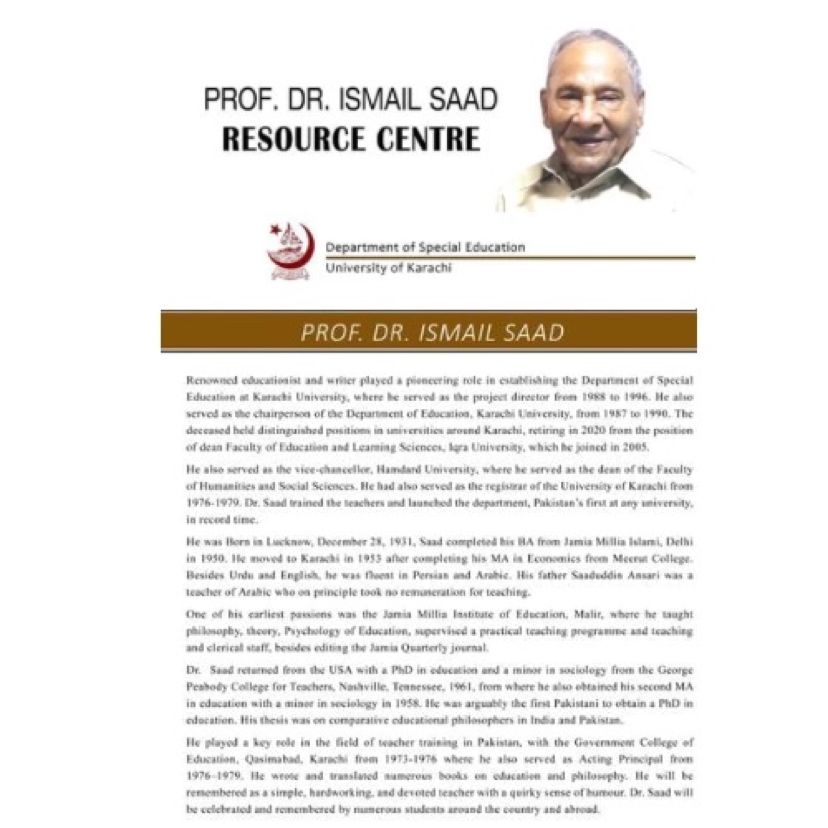 Nazish Munchenbach on LinkedIn: The Ismail Saad Resource Centre for ... Nazish Munchenbach on LinkedIn: The Ismail Saad Resource Centre for ...
