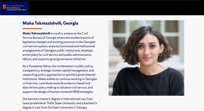 Maka Tokmazishvili on LinkedIn: I am so proud to be a part of 2022-2023 ... Maka Tokmazishvili on LinkedIn: I am so proud to be a part of 2022-2023 ...