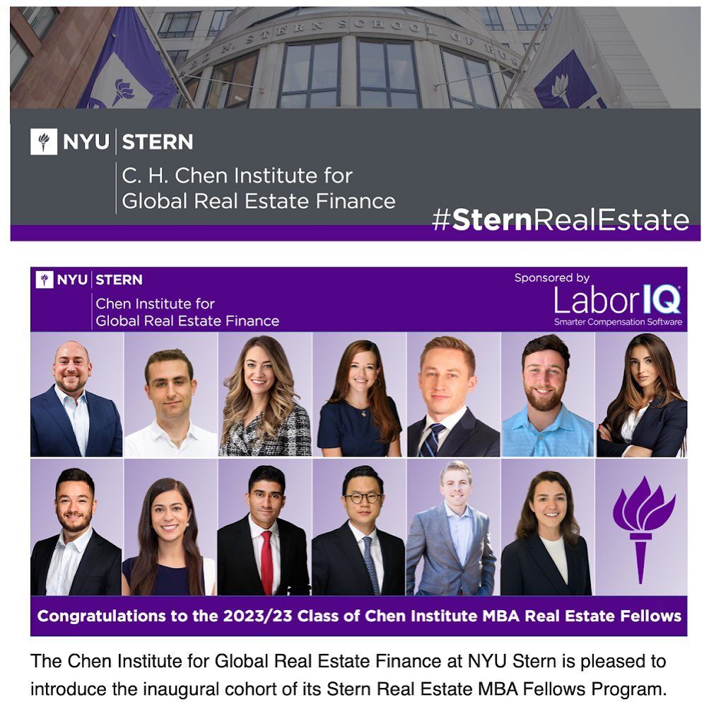 NYU Stern Real Estate on LinkedIn: #SternRealEstate NYU Stern Real Estate on LinkedIn: #SternRealEstate
