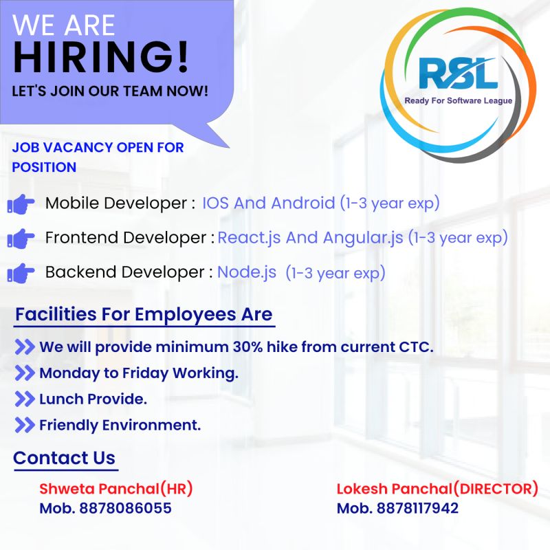 shweta Panchal on LinkedIn: #hiring shweta Panchal on LinkedIn: #hiring