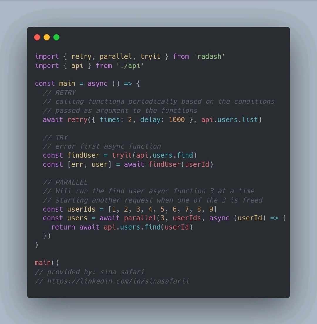 Sina Safari LinkedIn’de #js #javascript #typescript | 17 yorum Sina Safari LinkedIn’de #js #javascript #typescript | 17 yorum
