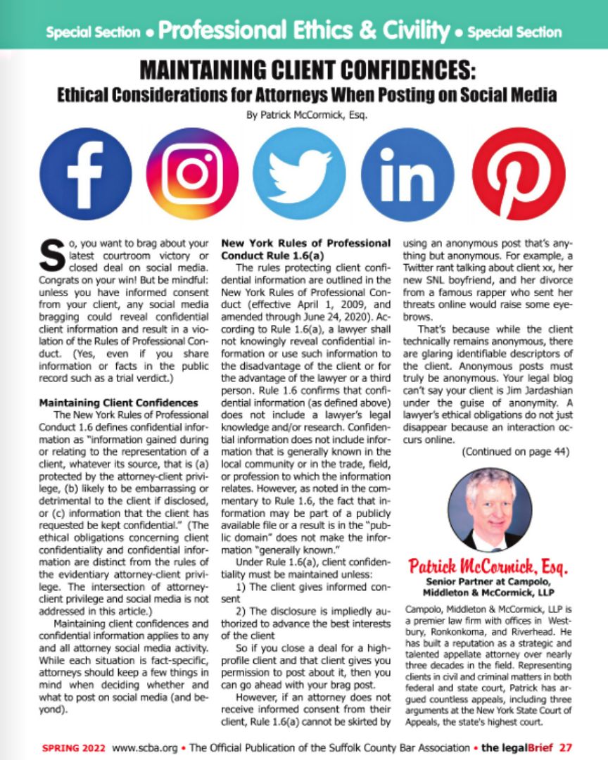 Richard DeMaio on LinkedIn: #SCBA #confidentiality Richard DeMaio on LinkedIn: #SCBA #confidentiality