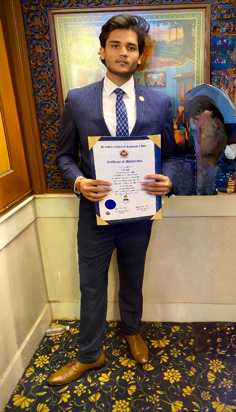 Ayush Singh on LinkedIn: #icai #icaiconvocation #ca Ayush Singh on LinkedIn: #icai #icaiconvocation #ca