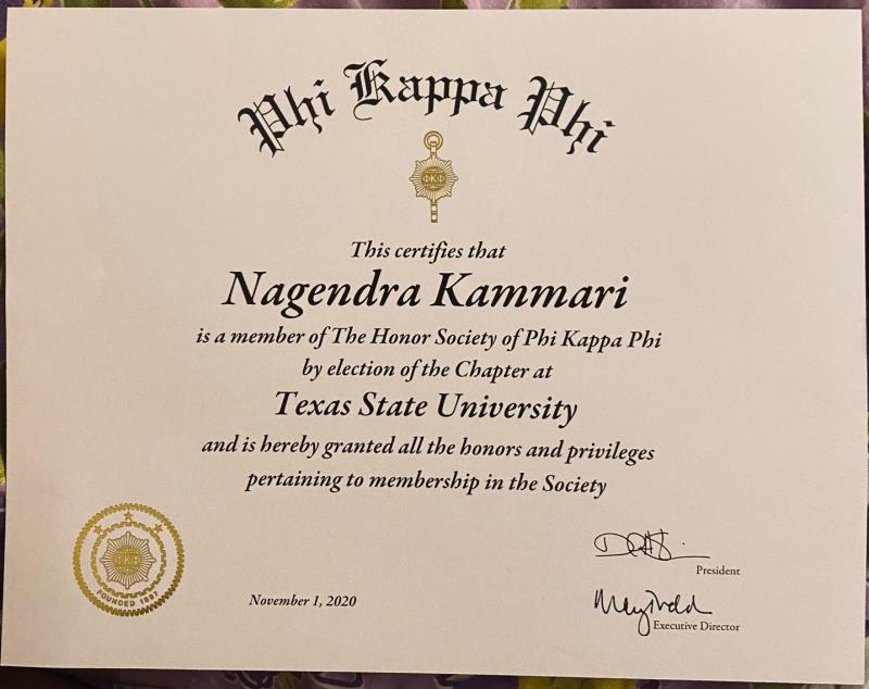 Nagendra Kammari on LinkedIn: #txstate Nagendra Kammari on LinkedIn: #txstate