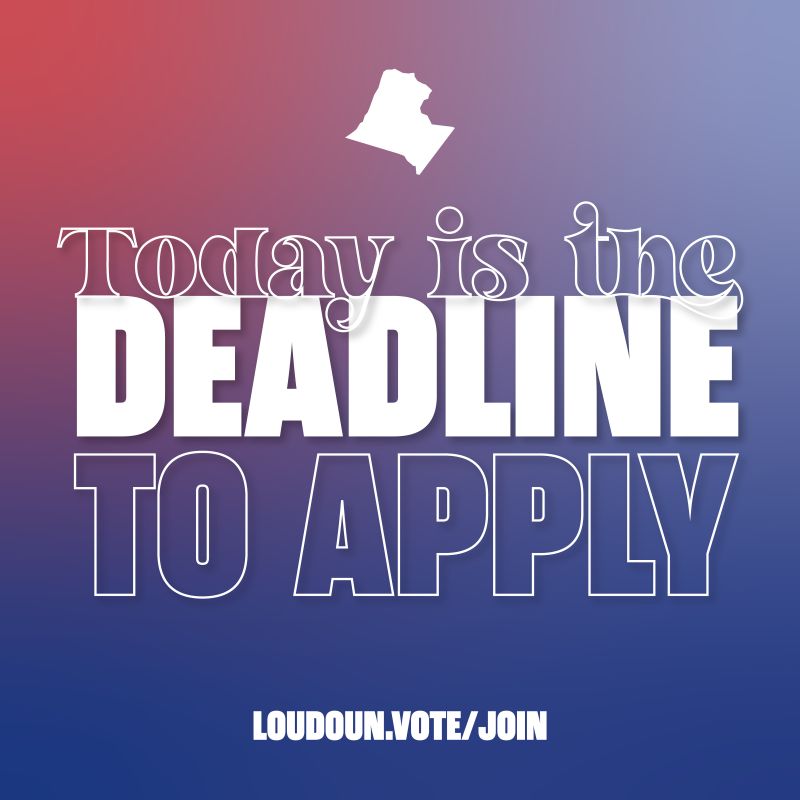 Loudoun County Democratic Committee on LinkedIn: 🚨ALERT🚨 Today is the ... Loudoun County Democratic Committee on LinkedIn: 🚨ALERT🚨 Today is the ...