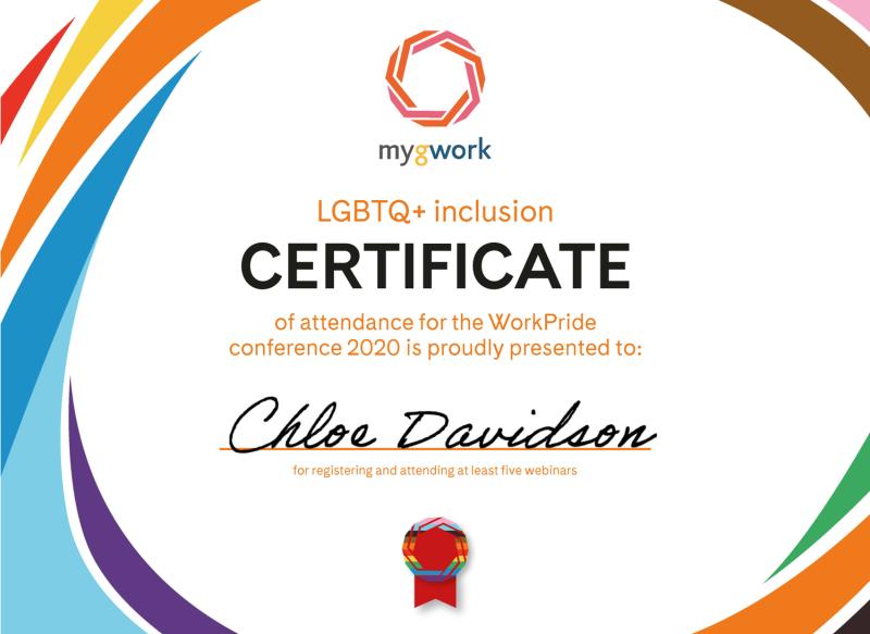 Chloe Davidson on LinkedIn: #lgbtq #lgbtqiaplus #mygwork Chloe Davidson on LinkedIn: #lgbtq #lgbtqiaplus #mygwork