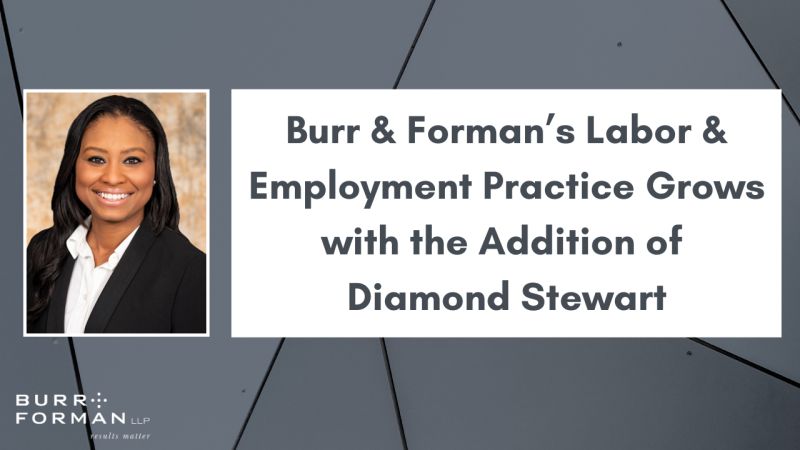 Burr & Forman LLP on LinkedIn: Burr & Forman announces the addition of ... Burr & Forman LLP on LinkedIn: Burr & Forman announces the addition of ...