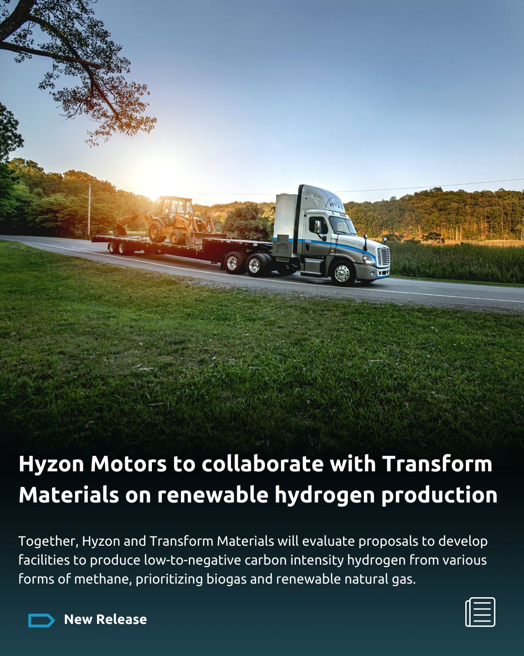 Hyzon Motors na LinkedIn: #transformmaterials #hyzon #fuelcell Hyzon Motors na LinkedIn: #transformmaterials #hyzon #fuelcell