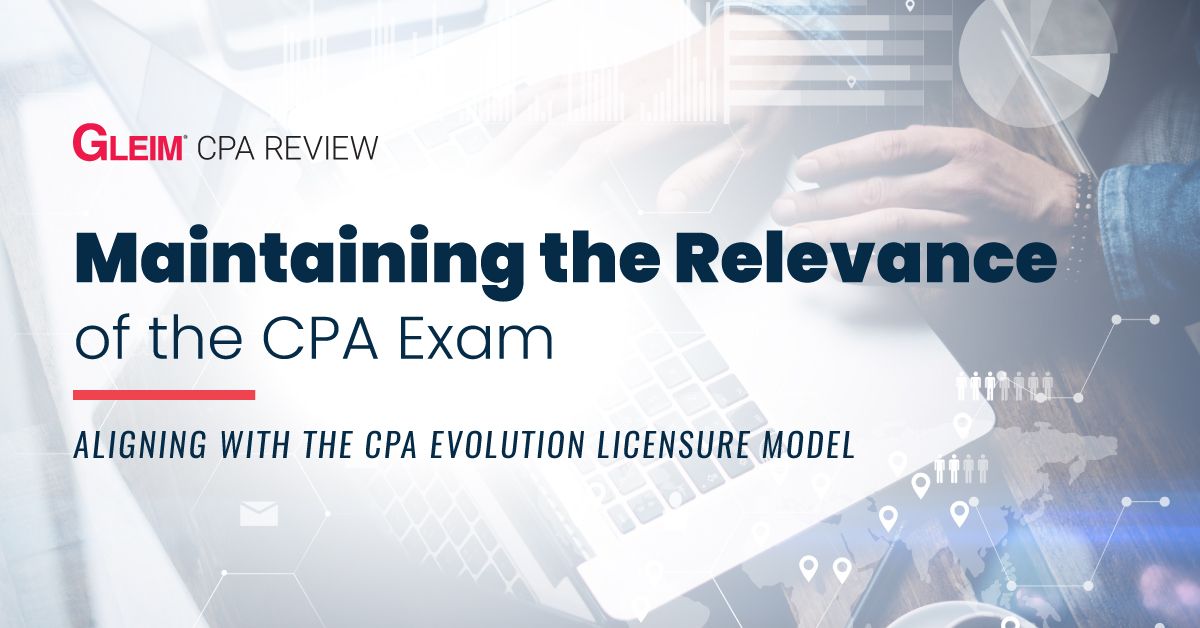 Gleim CPA Review on LinkedIn: #cpaevolution #aicpa #nasba #cpaexam Gleim CPA Review on LinkedIn: #cpaevolution #aicpa #nasba #cpaexam