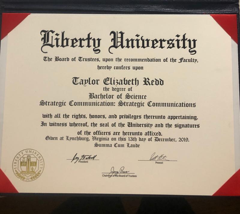 Taylor Redd on LinkedIn: Graduated college Summa Cum Laude with one ... Taylor Redd on LinkedIn: Graduated college Summa Cum Laude with one ...