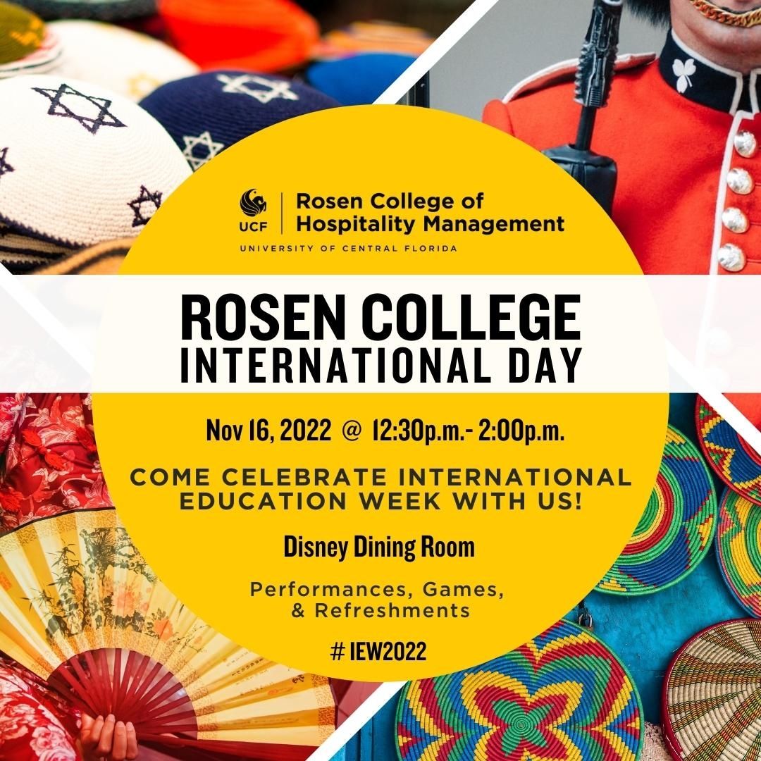 University of Central Florida – Rosen College of Hospitality Management ... University of Central Florida – Rosen College of Hospitality Management ...