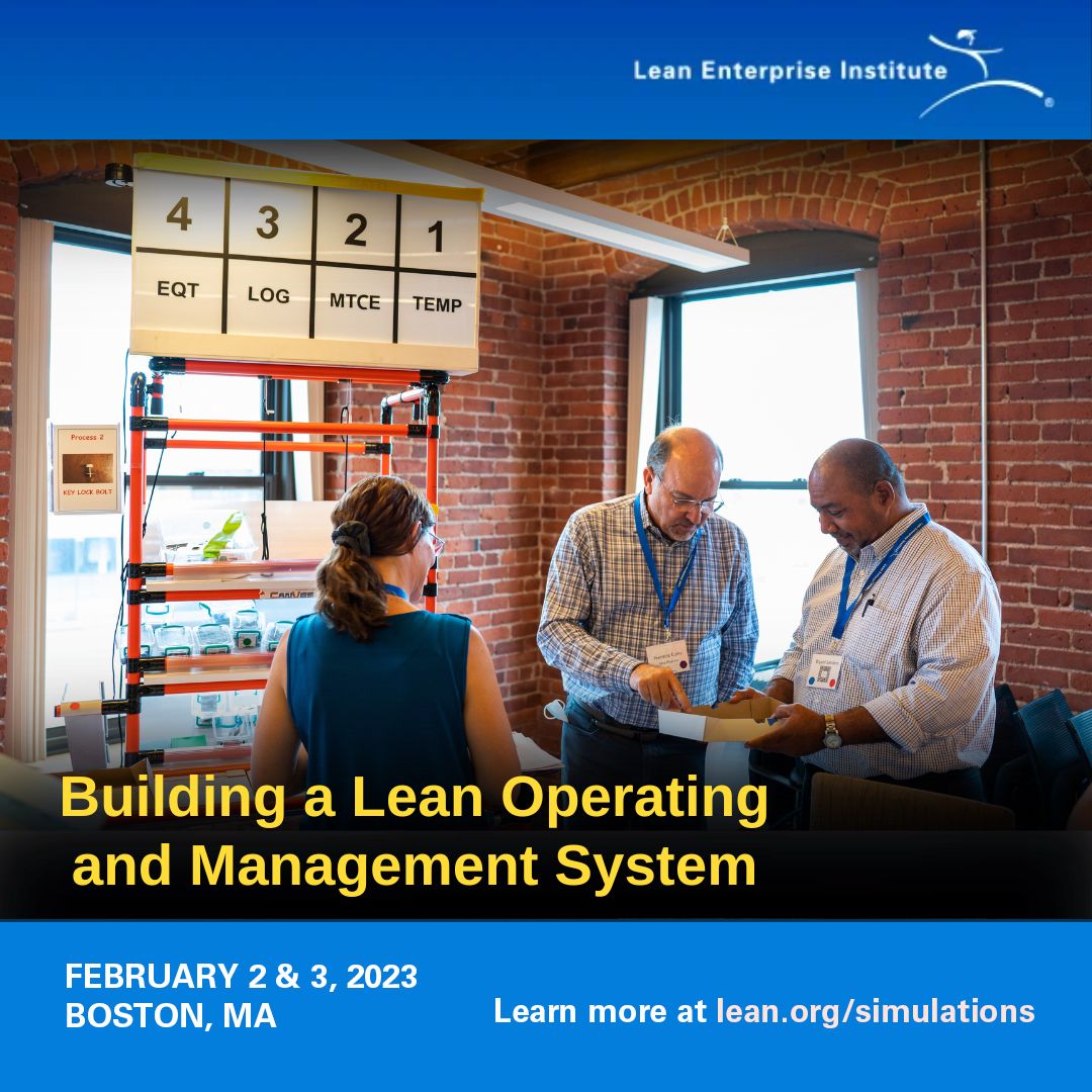 Lean Enterprise Institute on LinkedIn: Want to learn how to create a ... Lean Enterprise Institute on LinkedIn: Want to learn how to create a ...