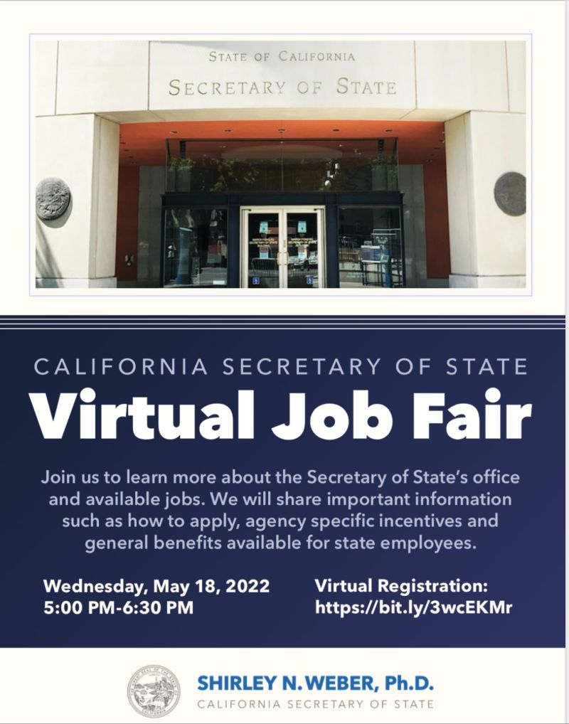 California Secretary of State on LinkedIn: Looking for a new career ... California Secretary of State on LinkedIn: Looking for a new career ...