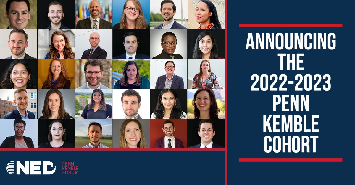 National Endowment for Democracy on LinkedIn: 2022-2023 Penn Kemble Fellows National Endowment for Democracy on LinkedIn: 2022-2023 Penn Kemble Fellows