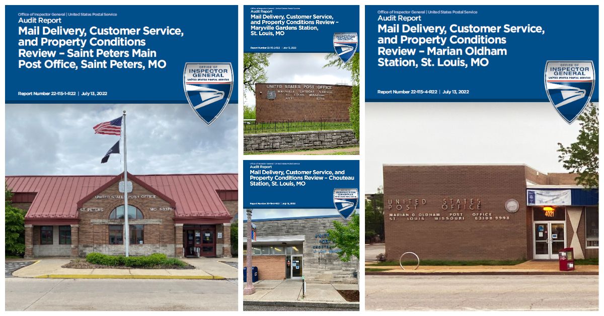 USPS OIG on LinkedIn: #auditreports #usps #government #stlouis #mail USPS OIG on LinkedIn: #auditreports #usps #government #stlouis #mail