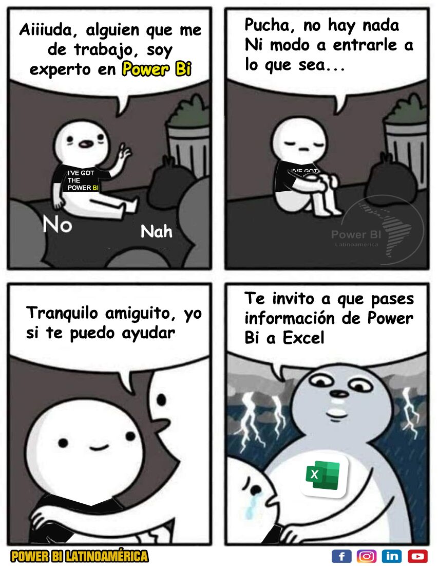 Power Bi Latinoamérica en LinkedIn: #powerbi #memes #pl300 Power Bi Latinoamérica en LinkedIn: #powerbi #memes #pl300
