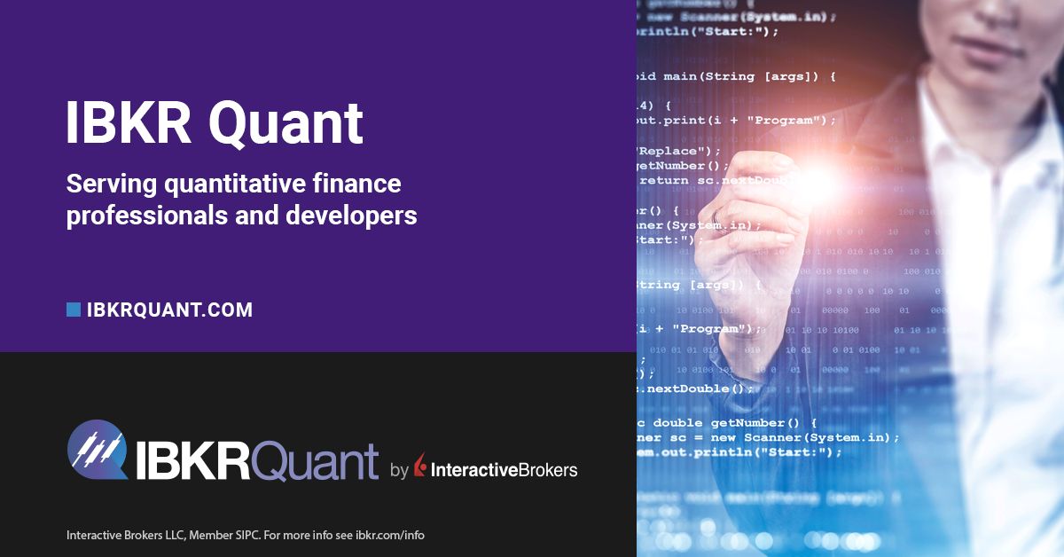 IBKR Quant on LinkedIn: #datascience #pythonprogramming IBKR Quant on LinkedIn: #datascience #pythonprogramming