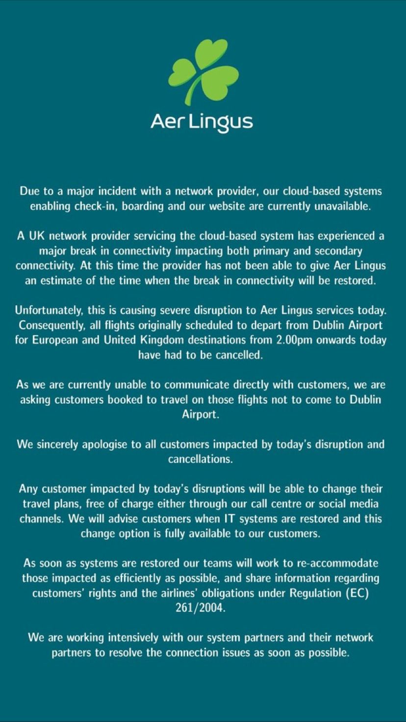 Eimer Hannon on LinkedIn: #HannonTravel #aerlingus #trickytravel Eimer Hannon on LinkedIn: #HannonTravel #aerlingus #trickytravel