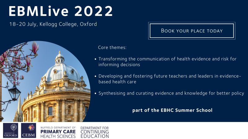 Centre for Evidence-Based Medicine, University of Oxford on LinkedIn: # ... Centre for Evidence-Based Medicine, University of Oxford on LinkedIn: # ...