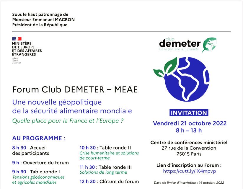Sébastien ABIS on LinkedIn: #GEOPOLITIQUE #SECURITE #ALIMENTAIRE Sébastien ABIS on LinkedIn: #GEOPOLITIQUE #SECURITE #ALIMENTAIRE