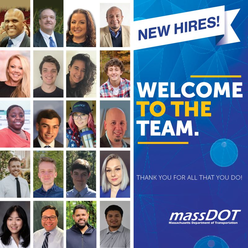 MassDOT on LinkedIn: #MassDOT #NewHires #NewatMassDOT | 10 comments MassDOT on LinkedIn: #MassDOT #NewHires #NewatMassDOT | 10 comments