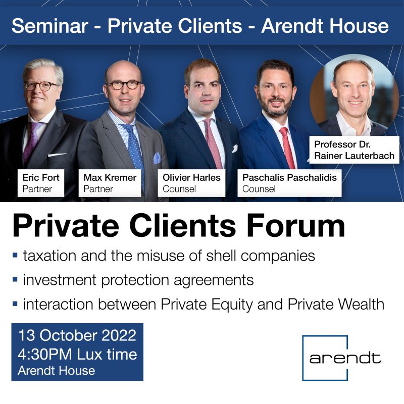 Arendt & Medernach on LinkedIn: #Luxembourg #law #privateclients Arendt & Medernach on LinkedIn: #Luxembourg #law #privateclients