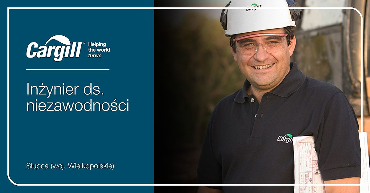 Barbara Domańska on LinkedIn: #cargill #newopportunity #engineer Barbara Domańska on LinkedIn: #cargill #newopportunity #engineer