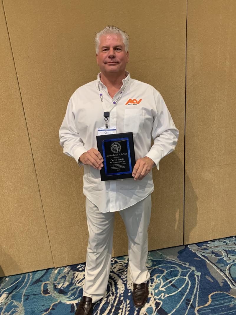 ACV Auctions on LinkedIn: ACV's Curtis Farris was awarded the Auction ... ACV Auctions on LinkedIn: ACV's Curtis Farris was awarded the Auction ...