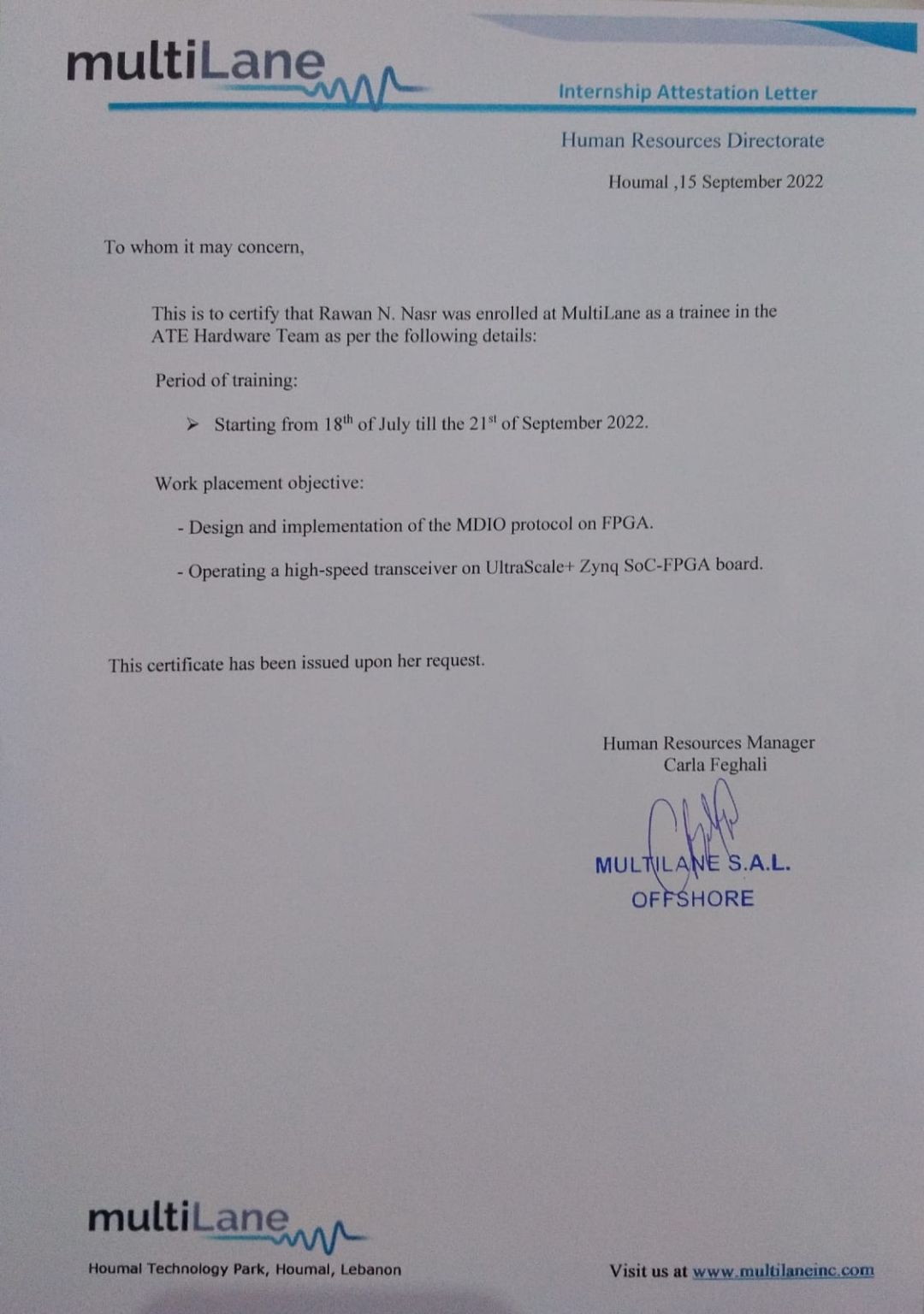 Rawan Nasr on LinkedIn: I am pleased to announce that I completed my ... Rawan Nasr on LinkedIn: I am pleased to announce that I completed my ...