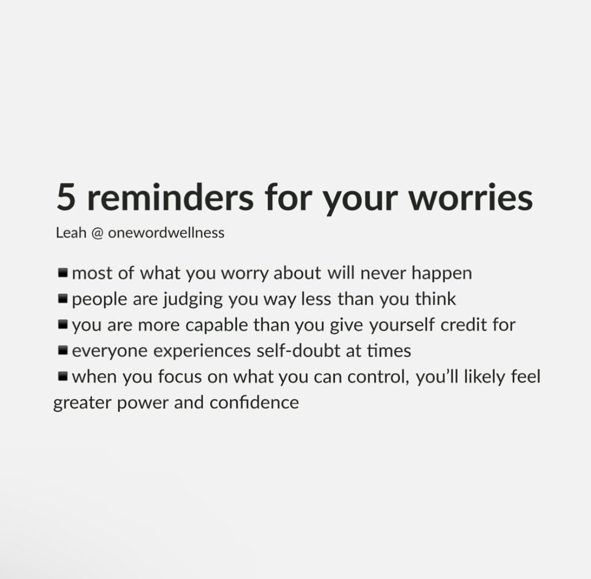 Respect Mental Health on LinkedIn: 5 reminders for the day Respect Mental Health on LinkedIn: 5 reminders for the day
