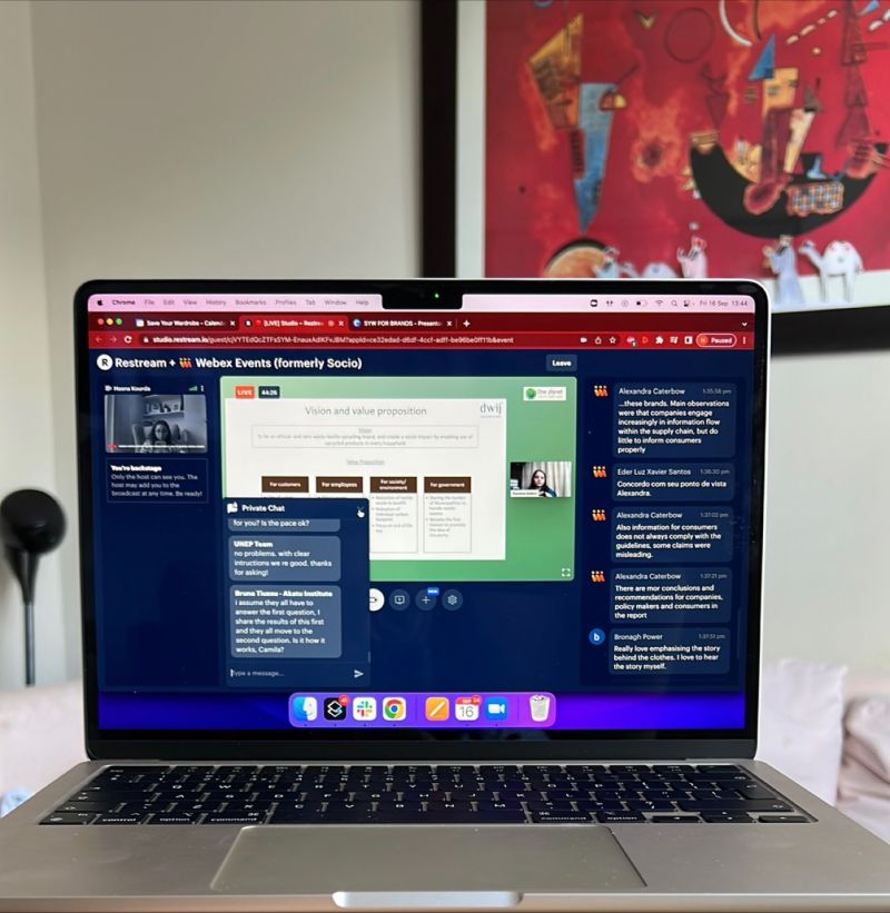 Hasna Kourda on LinkedIn: Backstage at the Instituto Akatu x UNEP panel ... Hasna Kourda on LinkedIn: Backstage at the Instituto Akatu x UNEP panel ...