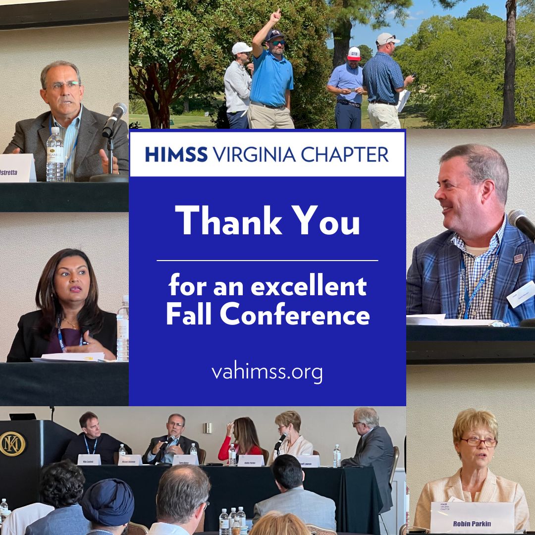 HIMSS Virginia Chapter on LinkedIn: #HIMSS #VAHIMSS HIMSS Virginia Chapter on LinkedIn: #HIMSS #VAHIMSS