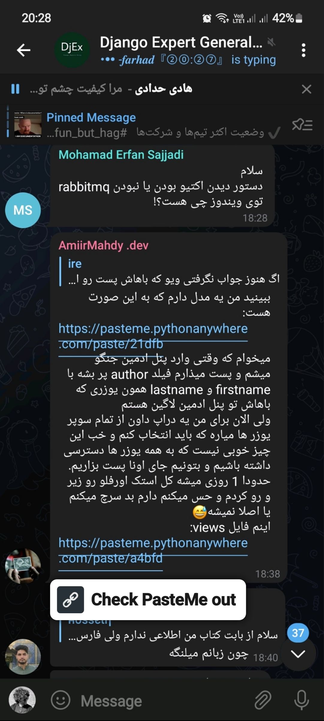Sadra Yahyapour on LinkedIn: #django #tool #programming Sadra Yahyapour on LinkedIn: #django #tool #programming