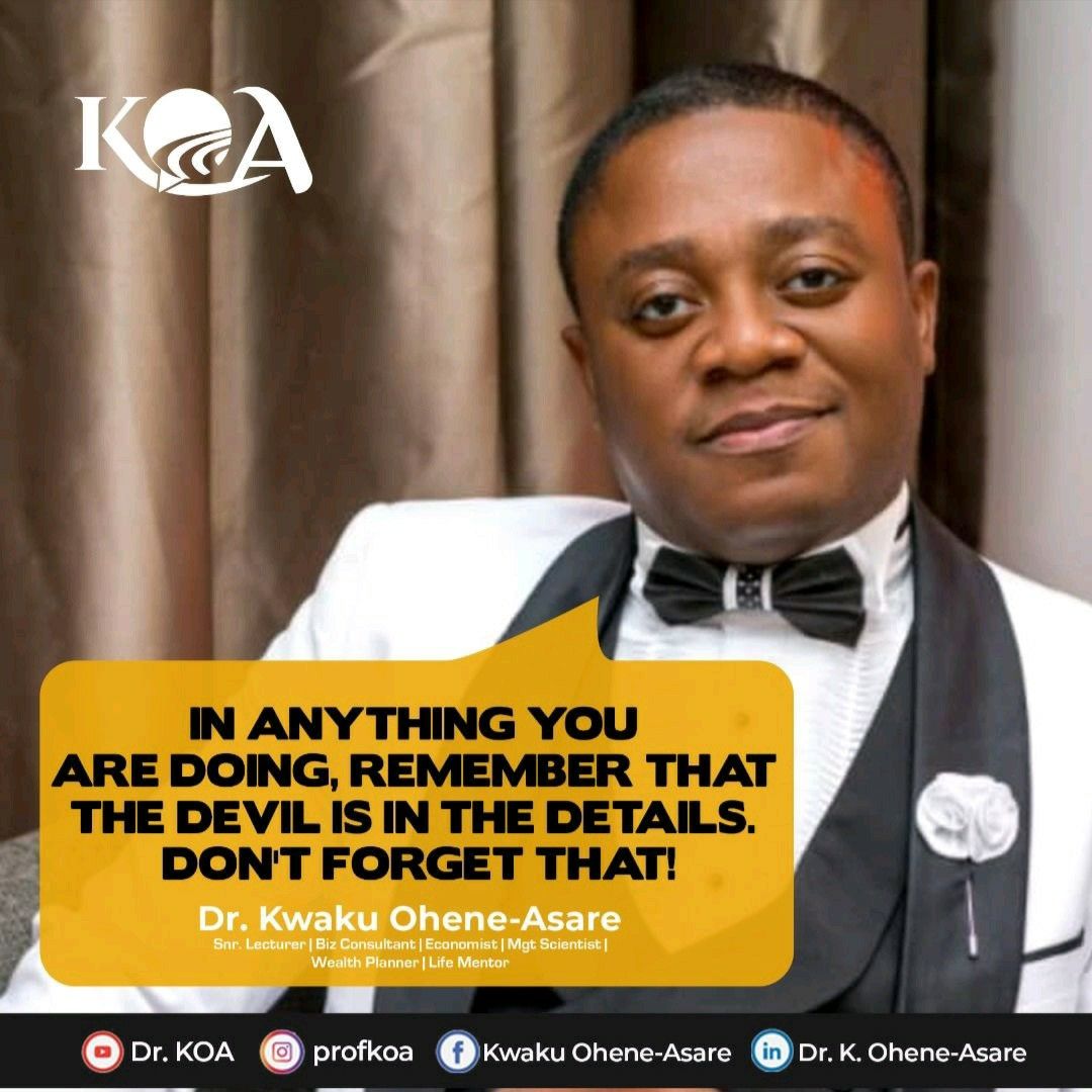 Dr. Kwaku Ohene-Asare on LinkedIn: *IT'S CALLED THE SLIGHT EDGE ... Dr. Kwaku Ohene-Asare on LinkedIn: *IT'S CALLED THE SLIGHT EDGE ...