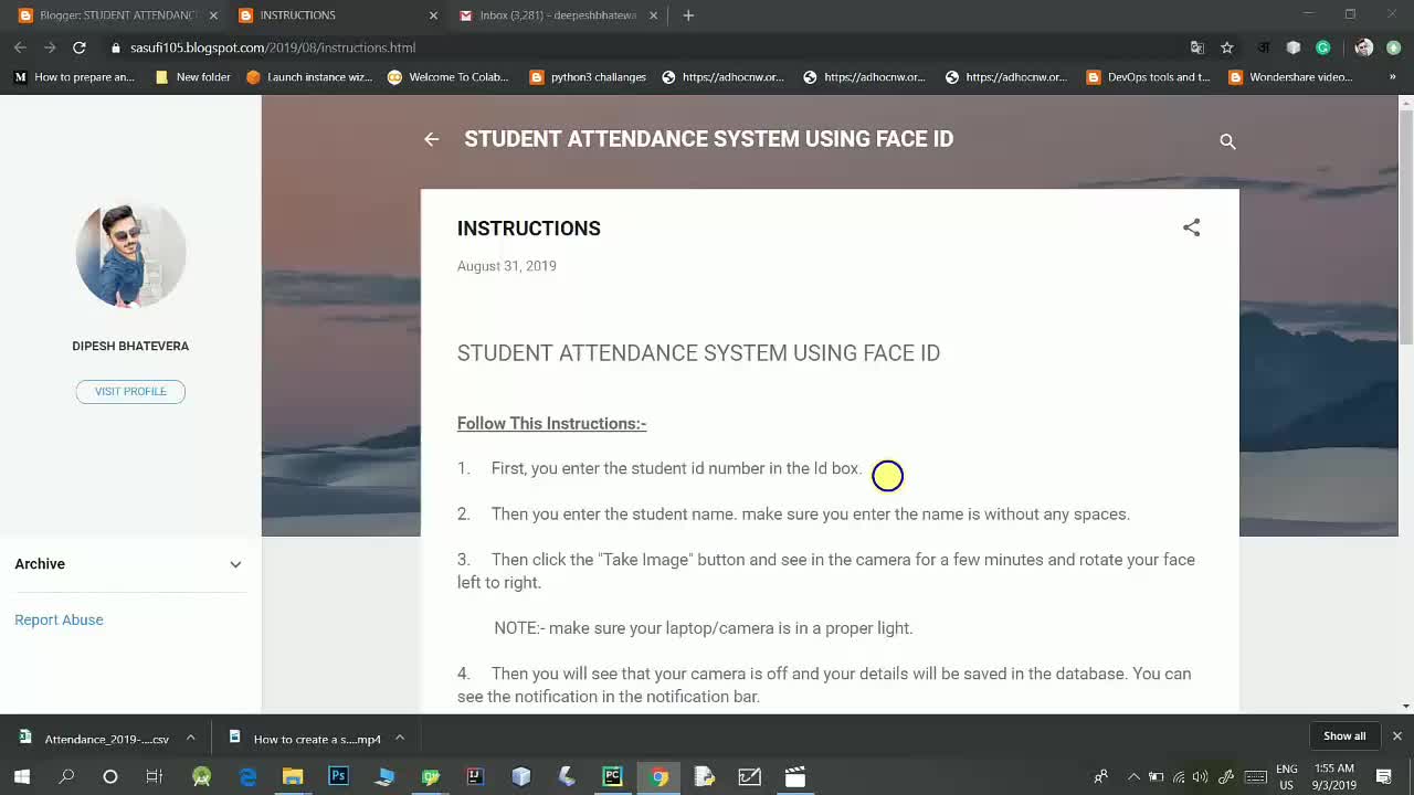 Dipesh Bhatevera on LinkedIn: #link #attendance #newproject #system # ... Dipesh Bhatevera on LinkedIn: #link #attendance #newproject #system # ...