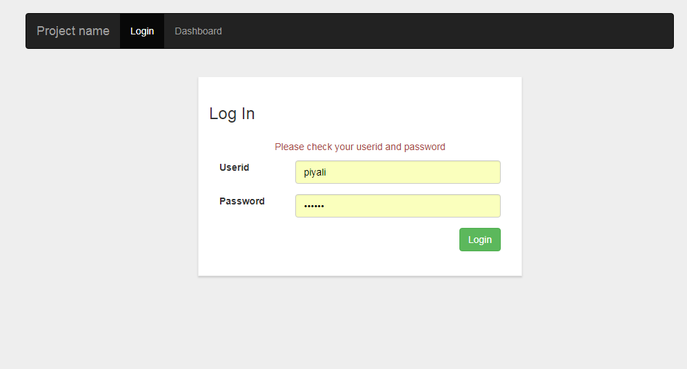 Angular 6 login with Session Authentication & Reactive Form Validation Angular 6 login with Session Authentication & Reactive Form Validation