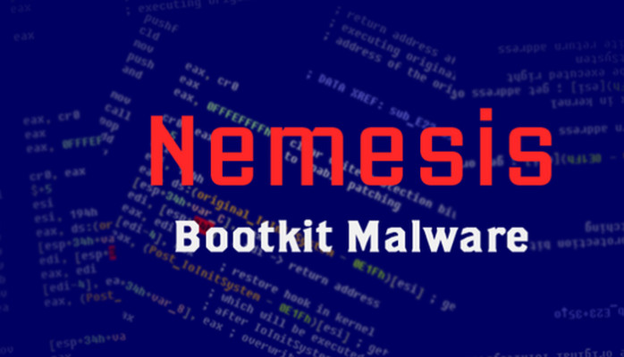 “Nemesis” malware hijacks PC’s boot process to gain stealth, persistence “Nemesis” malware hijacks PC’s boot process to gain stealth, persistence