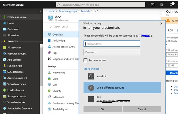How to Change the default RDP port (3389) on a Microsoft Azure How to Change the default RDP port (3389) on a Microsoft Azure