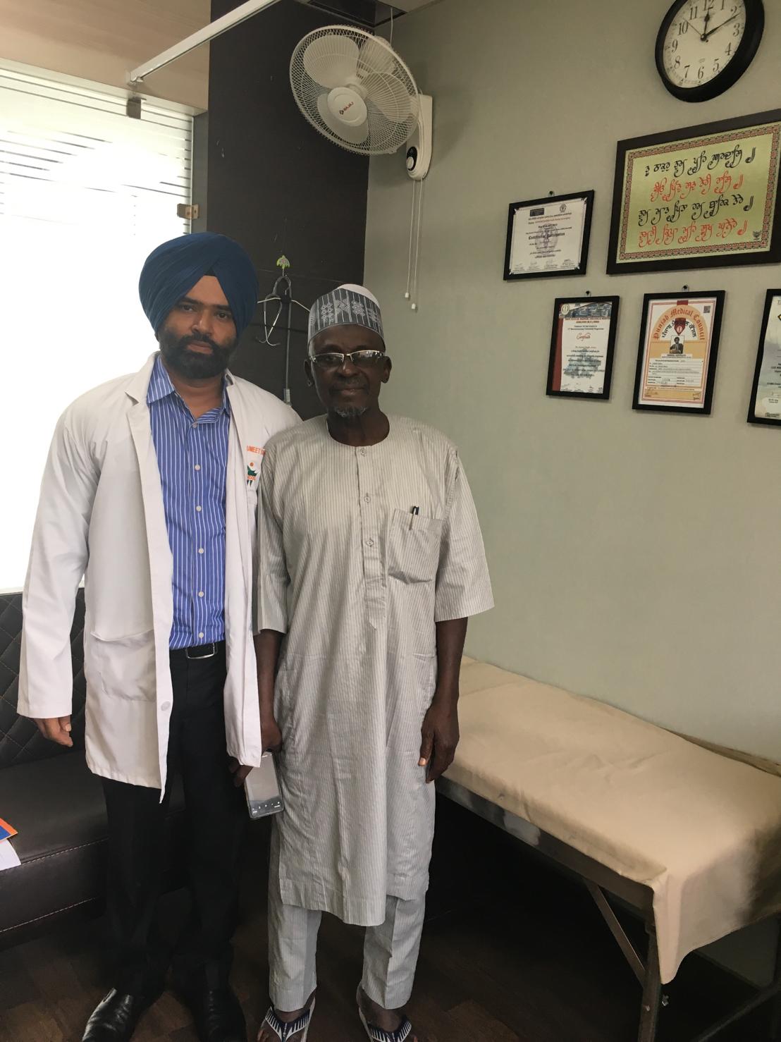 Dr Sumeet Singh on LinkedIn: Patient Ahmad Hassan baba from Nigeria ... Dr Sumeet Singh on LinkedIn: Patient Ahmad Hassan baba from Nigeria ...