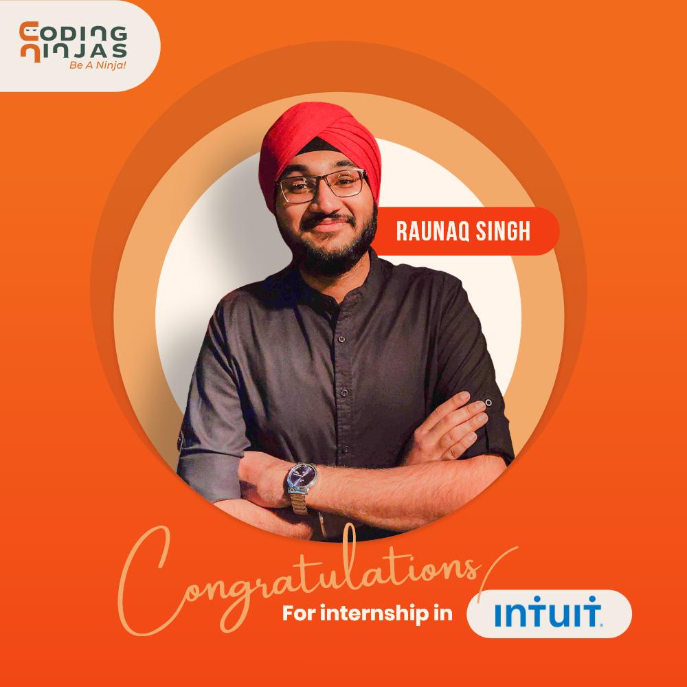 Raunaq Singh on LinkedIn: Thank you Coding Ninjas India ♥️ Raunaq Singh on LinkedIn: Thank you Coding Ninjas India ♥️