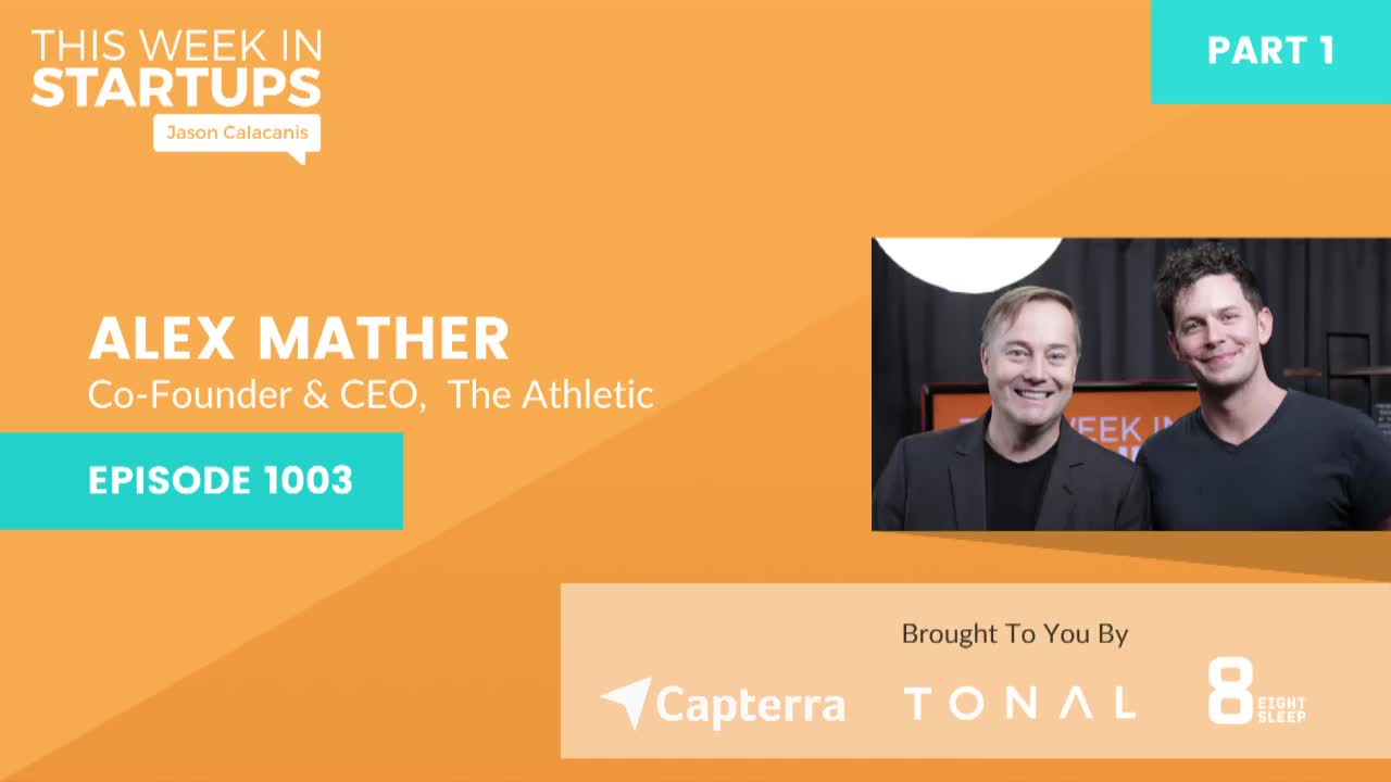 Alex Mather on LinkedIn: Fun interview I did with Jason Calacanis Alex Mather on LinkedIn: Fun interview I did with Jason Calacanis