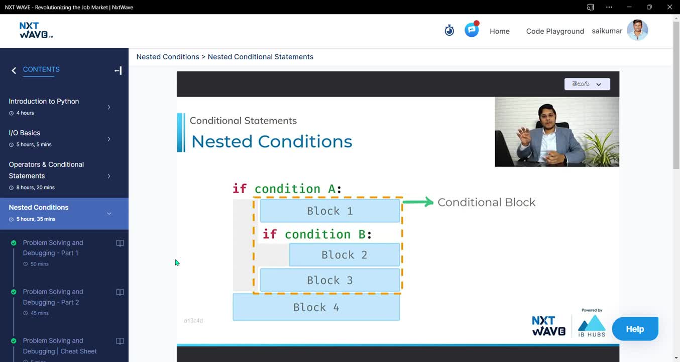 Kandregula Saikumar on LinkedIn: #day5 #consistency #nxtwave Kandregula Saikumar on LinkedIn: #day5 #consistency #nxtwave