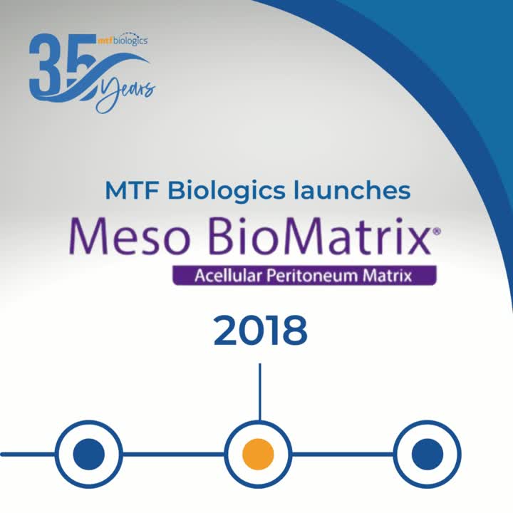 MTF Biologics on LinkedIn: Meso BioMatrix | MTF Biologics 35 Years MTF Biologics on LinkedIn: Meso BioMatrix | MTF Biologics 35 Years