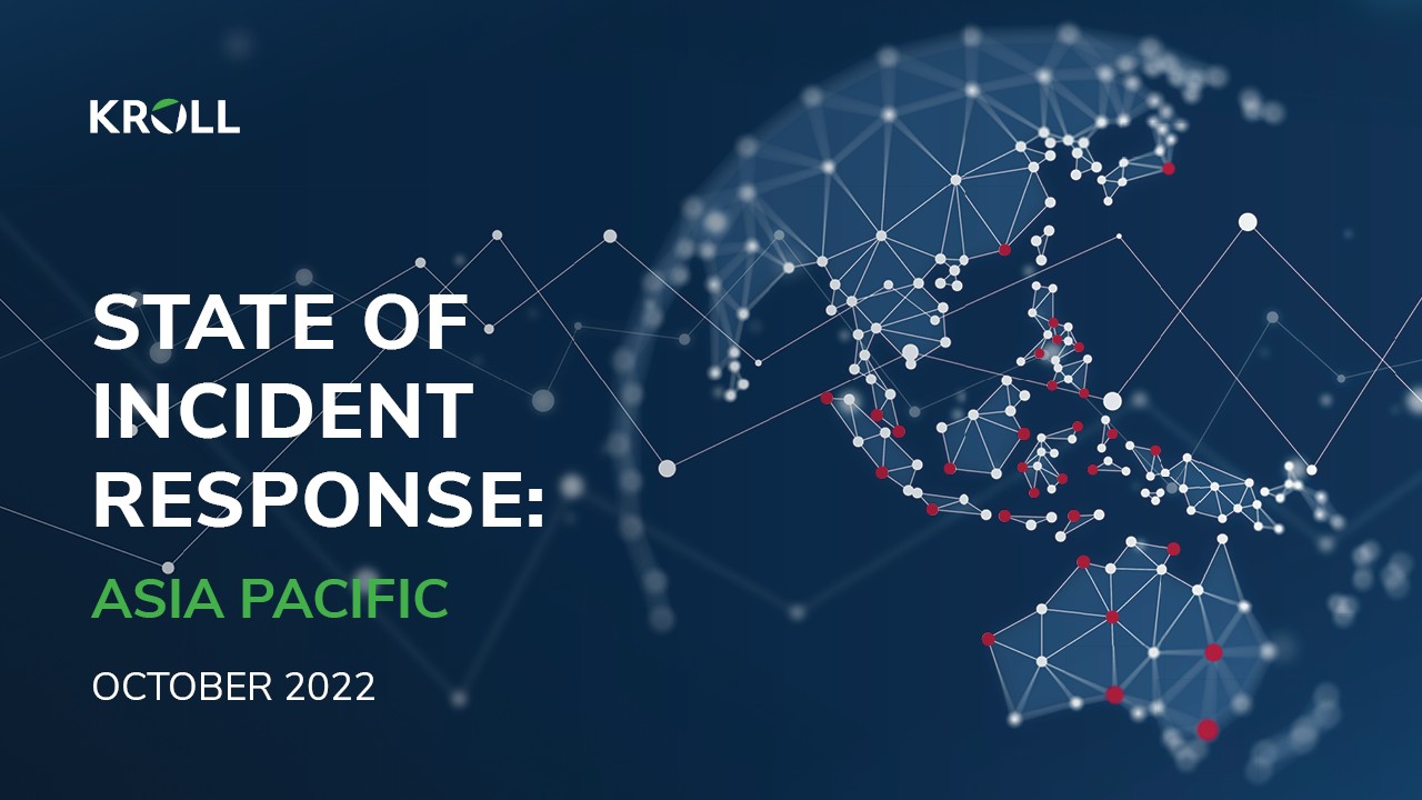 Kroll Cyber APAC on LinkedIn: State of Incident Response: APAC Kroll Cyber APAC on LinkedIn: State of Incident Response: APAC